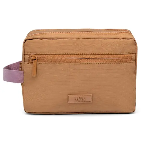 LEFRIK Kei Double Washbag Toffee Vandra - Brown
