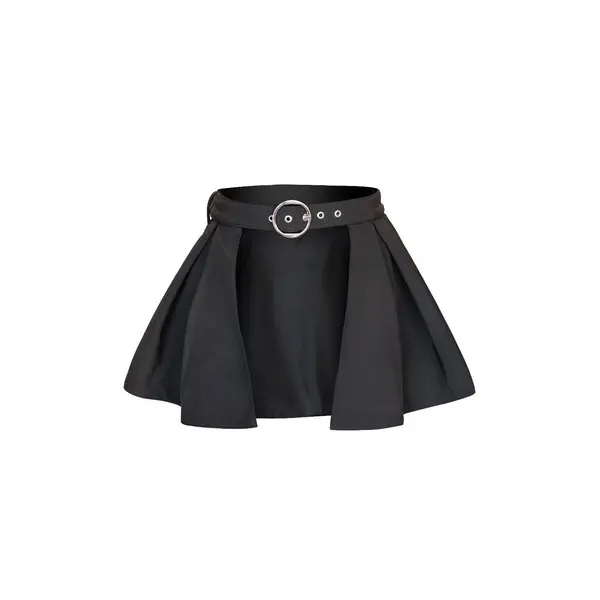 RAINSISTERS Peplum Belt In : Majestic Night - Black