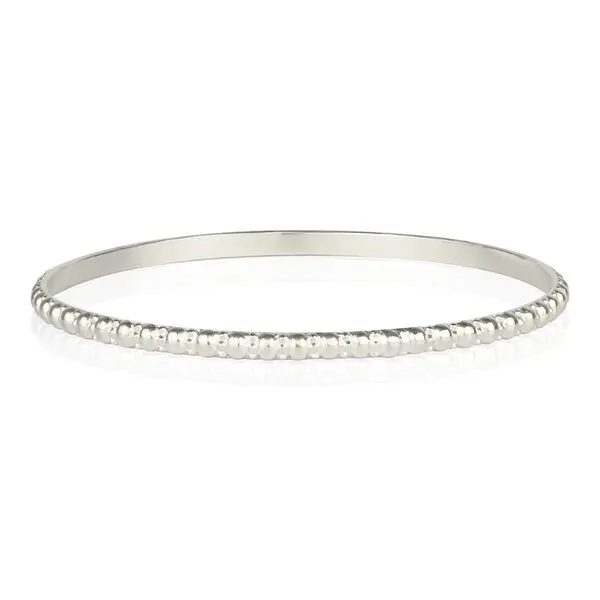 CHARLOTTE'S WEB JEWELLERY Maharani Stacking Bangle - Silver
