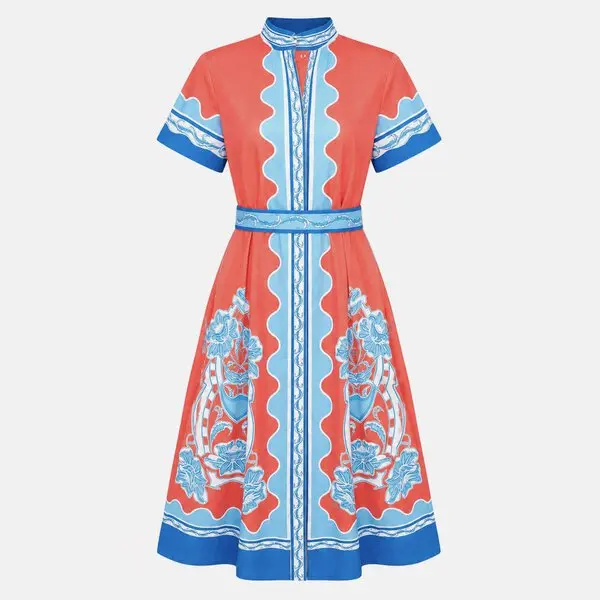 ISLAPAYAL Sydney Shirtdress - Pink