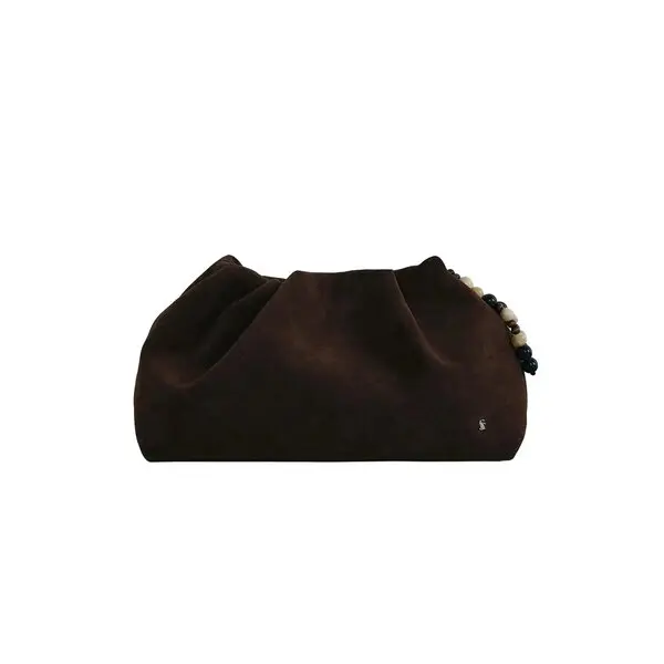 SUUD COLLECTION Cove Ruched Clutch