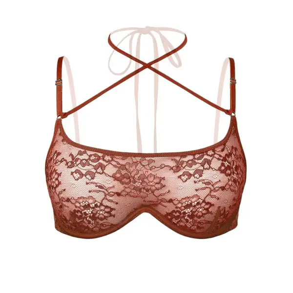 MONIQUE MORIN LINGERIE Rush Wired Bra Sugar - Brown