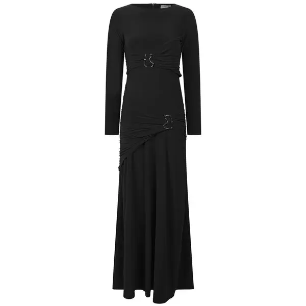 CELESTINE & MAE Jade Maxi Dress In Navsoul - Black