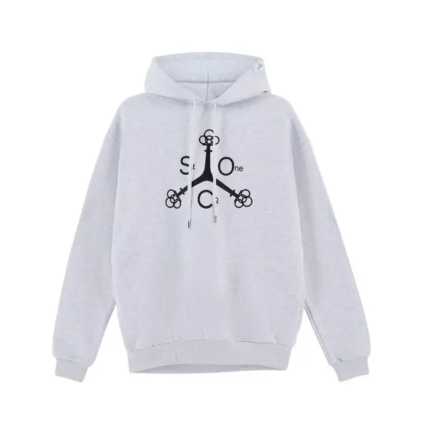 SAINT ONE CO. Saint One Hoodie Heather - Grey