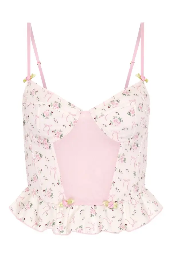 WILD LOVERS LONDON Scarlett Corset - Pink