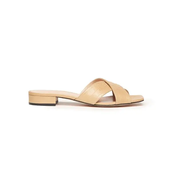 MIYANA BERLIN Imani Slides In Neutrals