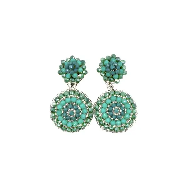 Fairchild Baldwin Amelia Soft Aqua Earrings - Blue