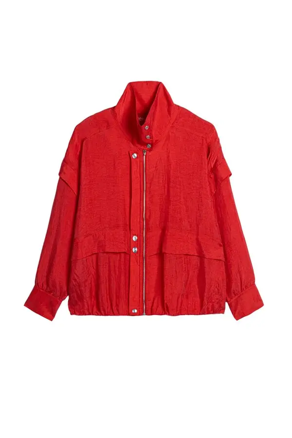 NOCTURNE Relaxed Zip-up Jacket