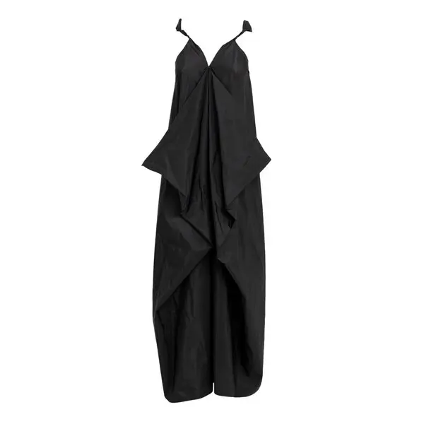 BIANCA POPP Two Pages Dress In Taffeta - Black