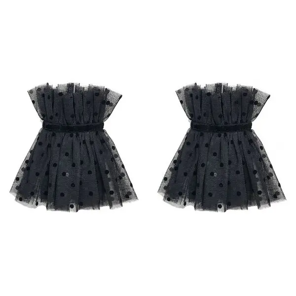AZIMA MUSAYEVA Aliya Cuffs - Black