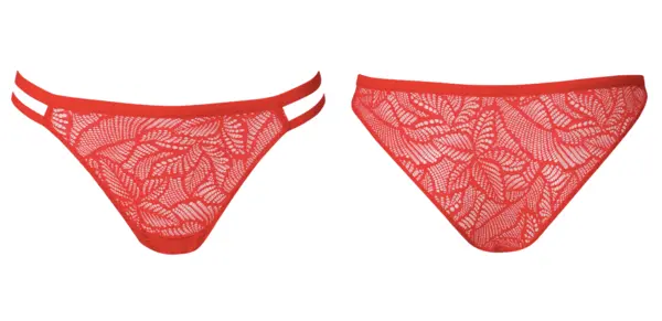 BOTT LINGERIE Soft Lace Brief Hot - Red