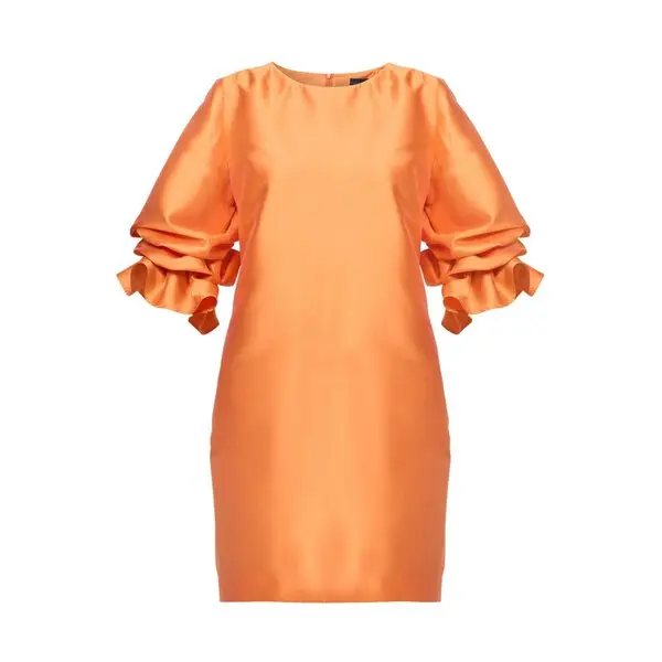 HELEN MCALINDEN Aurora Mandarin Dress - Orange