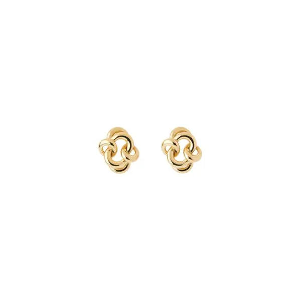 GUTTA DESIGN Knot Earring Plated - Gold