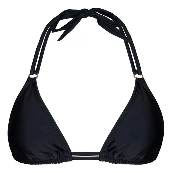 ENEZ SWIM Eden Triangle Bikini Top - Black