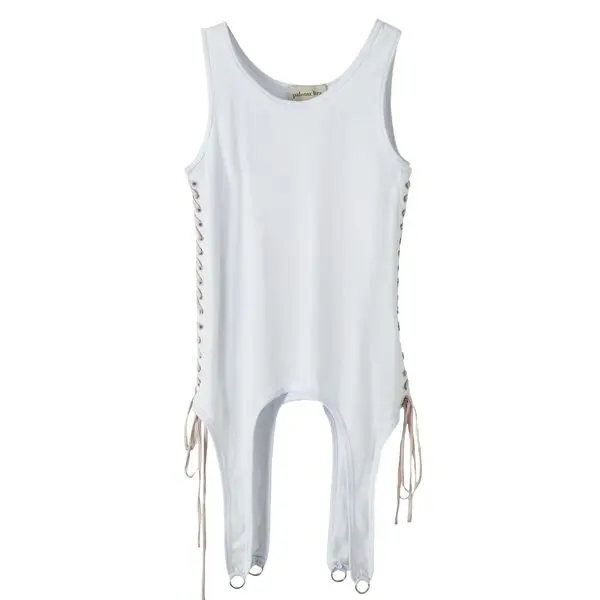 PALOMA LIRA Agnes Tank Top - White