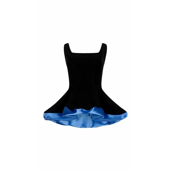 VIRMAIGNE The Bluebell Top - Black
