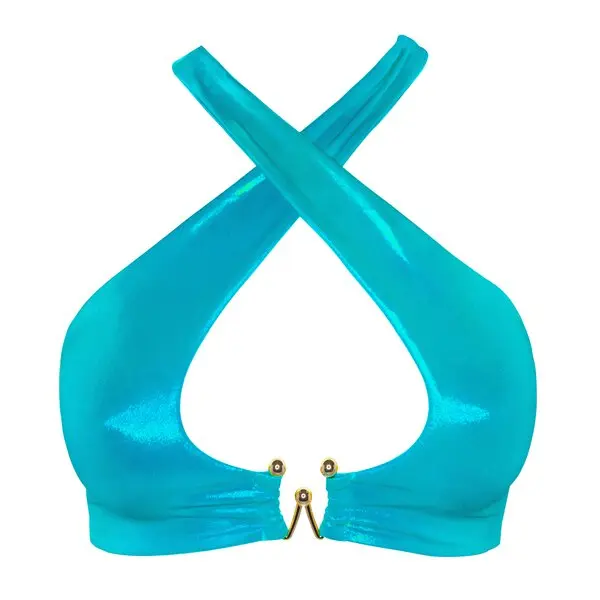 ENEZ SWIM Seylah Top Seaglass - Blue