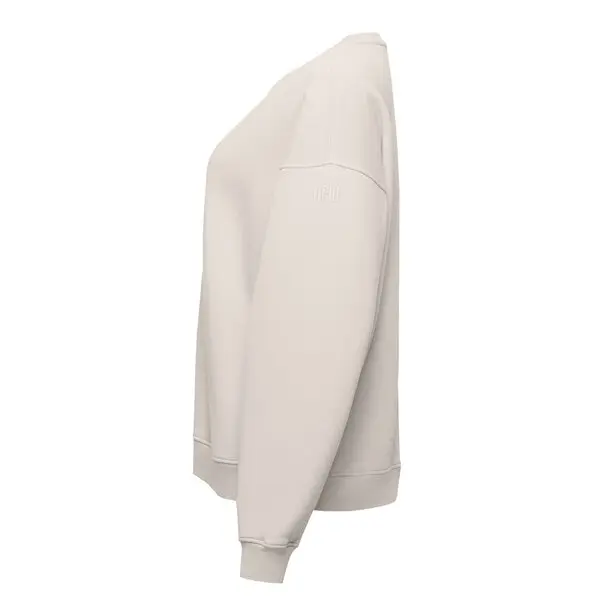 OCIO LEISUREWEAR Neutrals / Oversized Crewneck In Stone - Grey