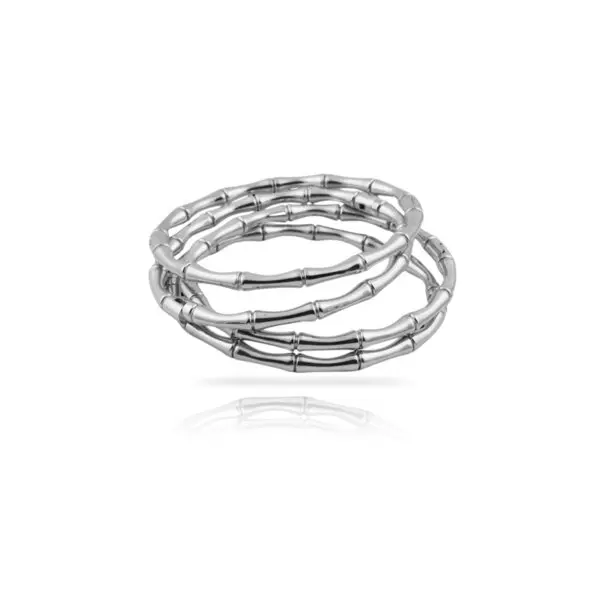 SUCRÉ COUTURE Oshun Bangles - Silver