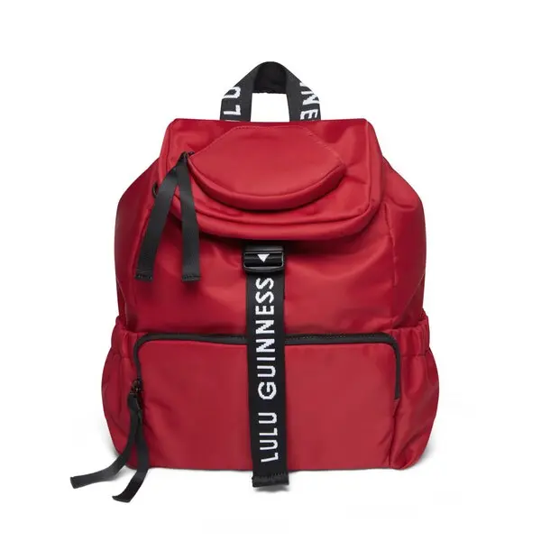 Lulu Guinness Millie Backpack - Red