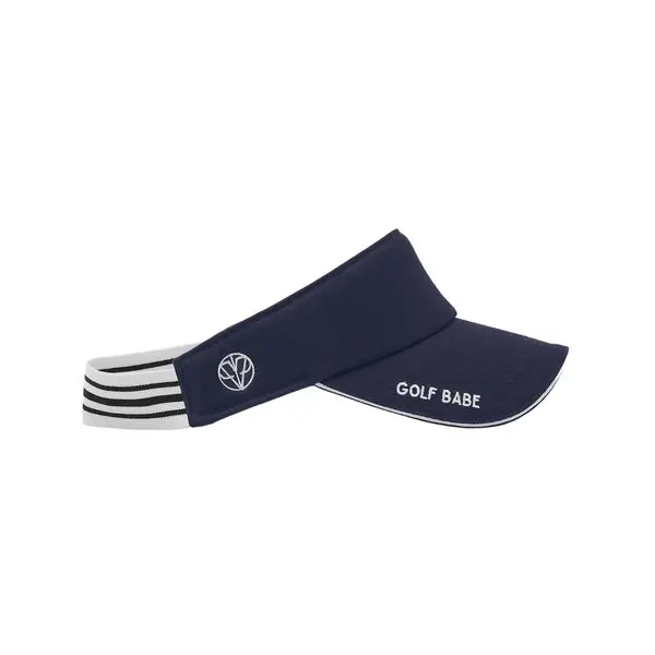 VICTORIA PAULSEN Golf Babe Visor- Navy - Blue