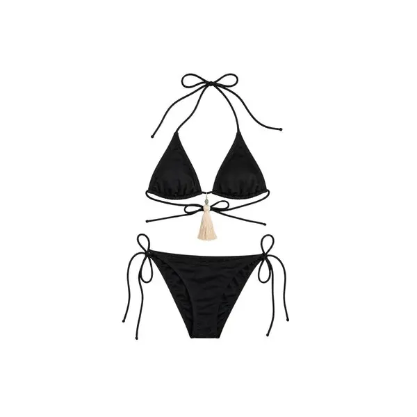 LUISADELMAR SWIMWEAR Sabina Bikini - Black