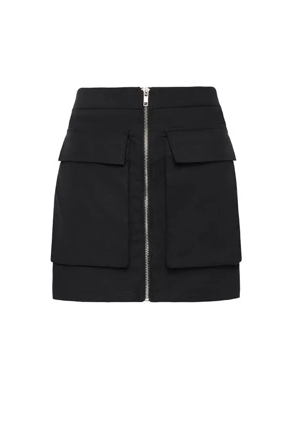 LENDROP STUDIOS Giacinta Mini Skirt - Black