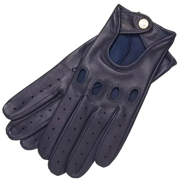 1861 GLOVE MANUFACTORY Hamerli Louis Driving Gloves - Blue
