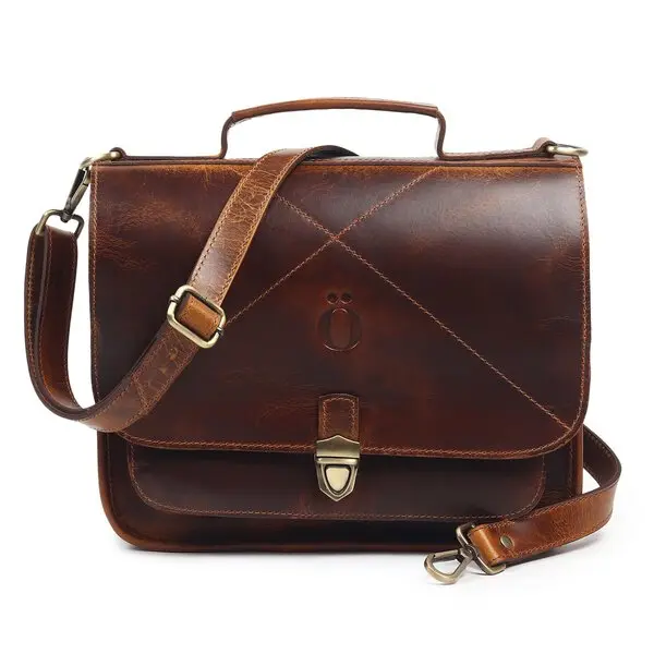DÖTCH LEATHER Lana- Leather Saddle Bag
