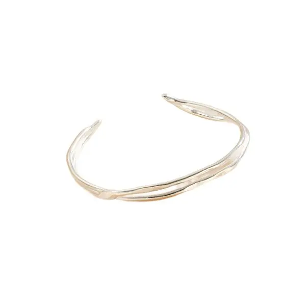 POSH TOTTY DESIGNS Delta Open Cuff - Silver