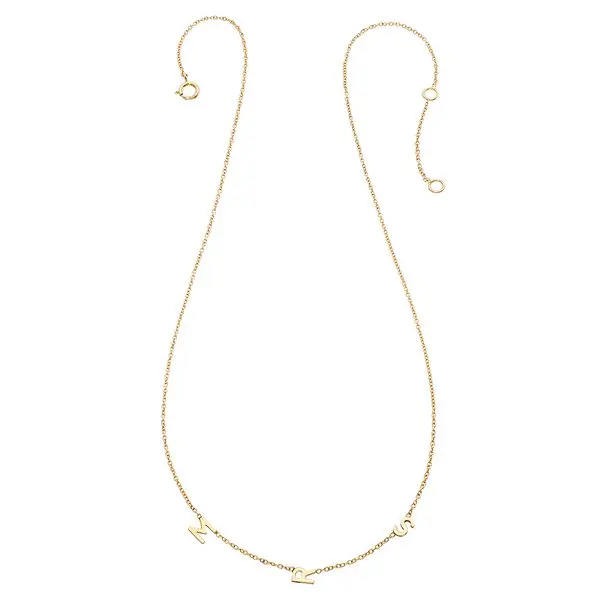 HEATHER HAWKINS Mrs Spaced Out Fine Jewelry Fourteen Karat Yellow Necklace - Gold