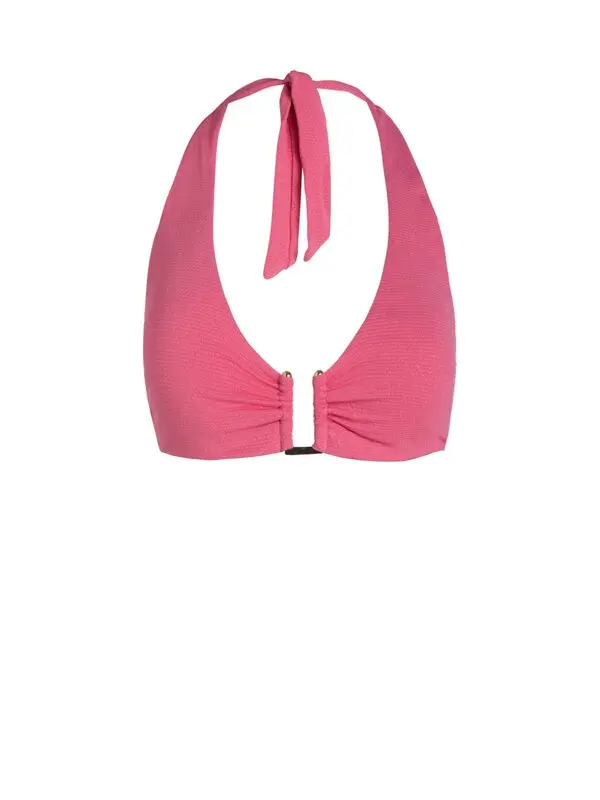 CHANGE OF SCENERY Shana Top In Hibiscus Metallic - Yellow