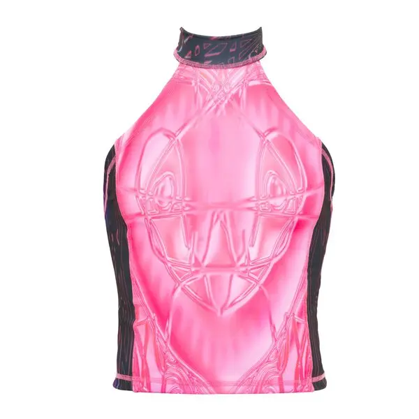 PALOMA LIRA Cherry Crystal Top - Red