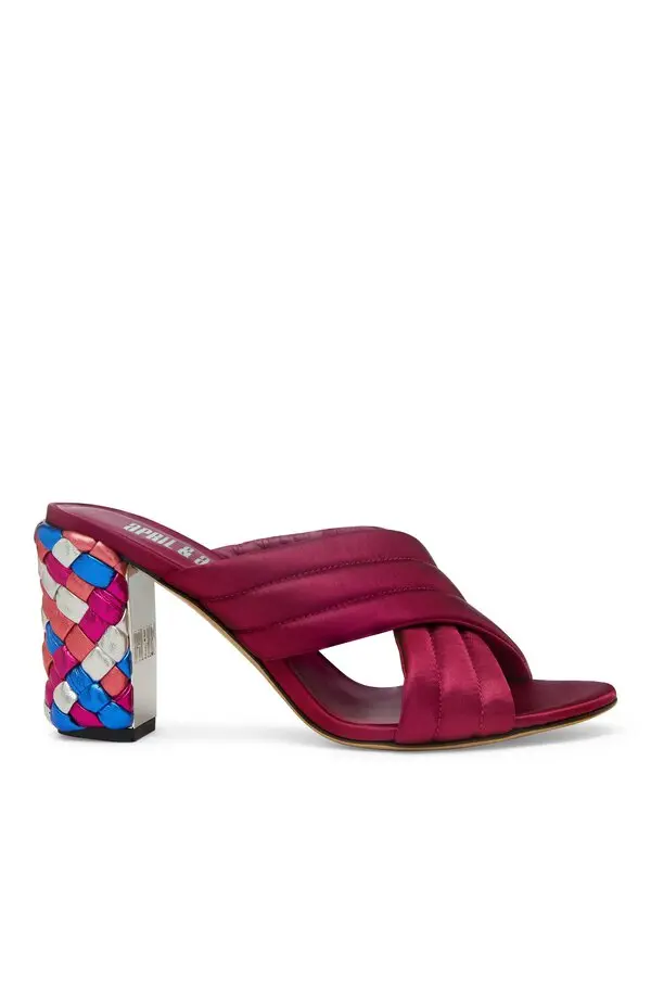 APRIL & ALEX Tami Ruby Slipper - Red
