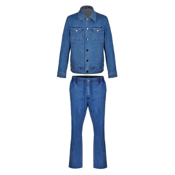 DAVID WEJ Vanguard Stretch Denim Set Light - Blue