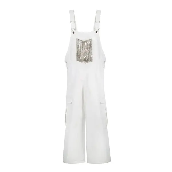 PALOMA LIRA Denim Overall - White