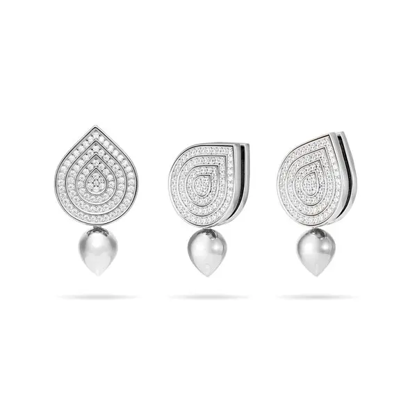 MEULIEN Dancing Waterdrop Earrings - Silver