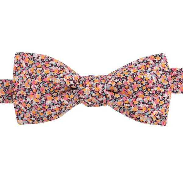LE COLONEL Liberty Orange Pepper Bow Tie - Pink