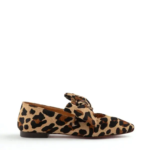 MARIANO SHOES Cacia Ballerina Leopard - Brown