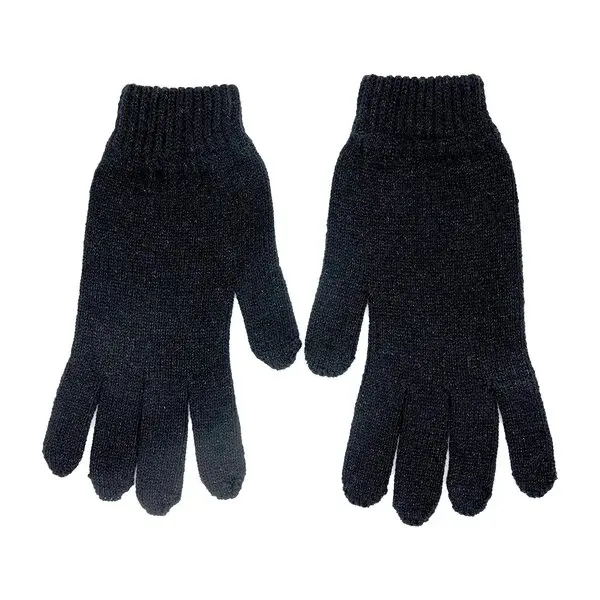 MAISON BOGOMIL Sparkly-knit Gloves - Black