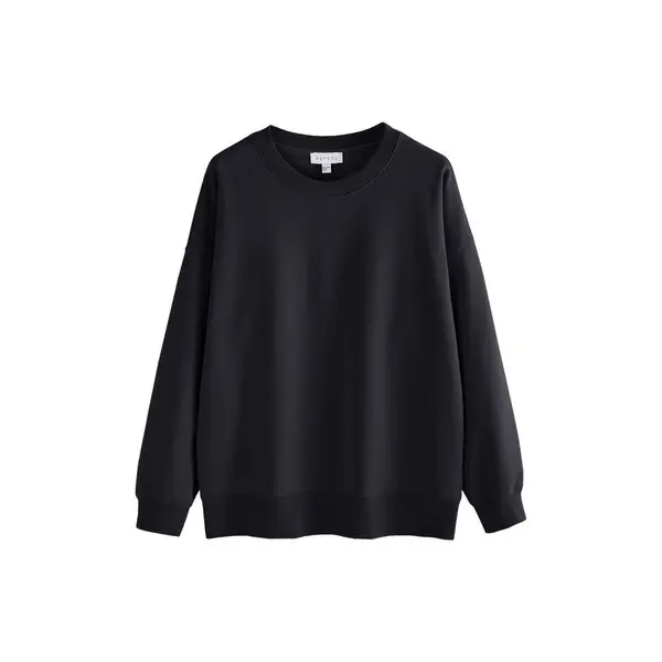 SUPESU Cubby Sweater, Oversized Classic - Black