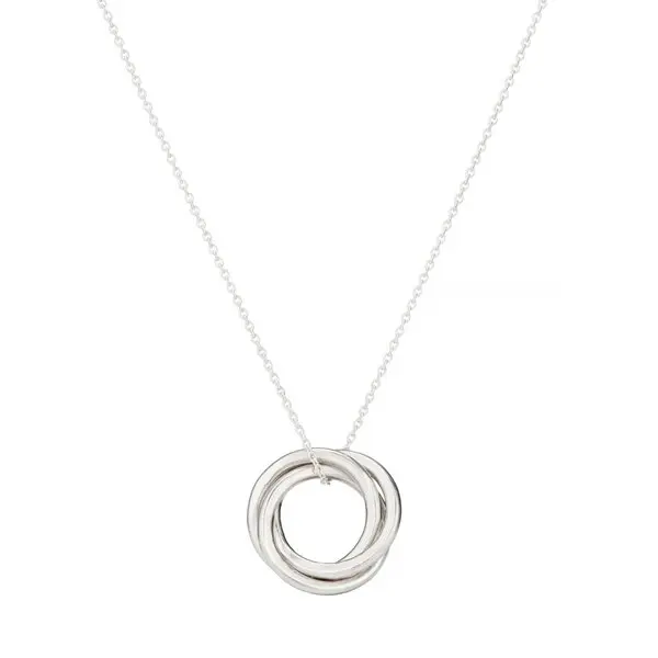 POSH TOTTY DESIGNS Sterling Russian Ring Necklace - Silver