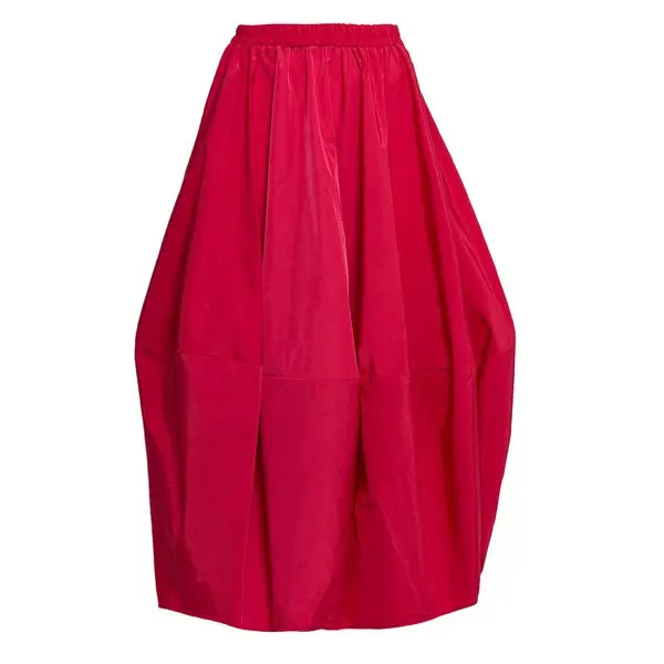 BIANCA POPP Imperial Skirt In Magenta Taffeta - Pink