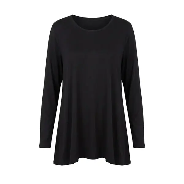Adrift Clothing Long Sleeve Swing Tee - Black
