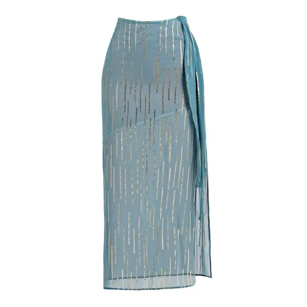 THE ETHOS STUDIO Luc Skirt - Blue