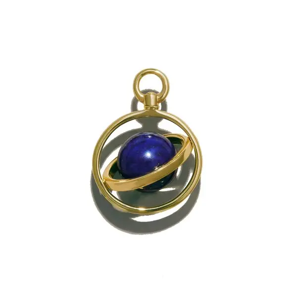 ONI Neptune's Orb Charm Planet Charm - Gold