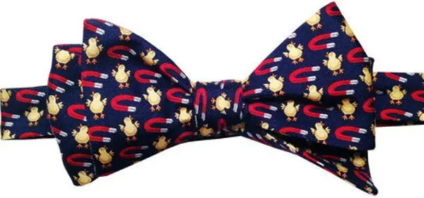 LAZYJACK PRESS Chick Magnet Bow Tie - Blue