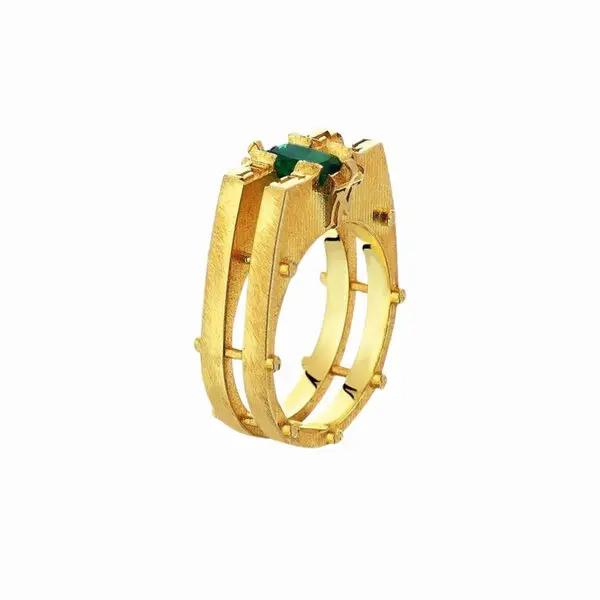 STEFAN TIRON Saint Ring Limited Edition - Gold