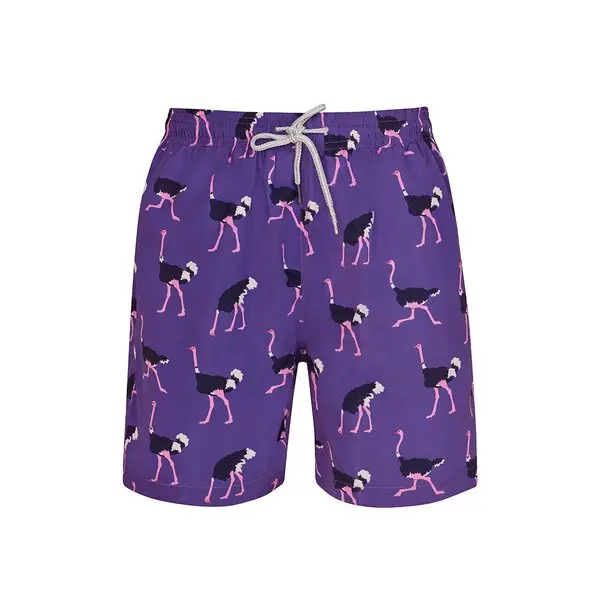 ROBERT & SON BEACHWEAR LTD Ostrich- Pink - Purple
