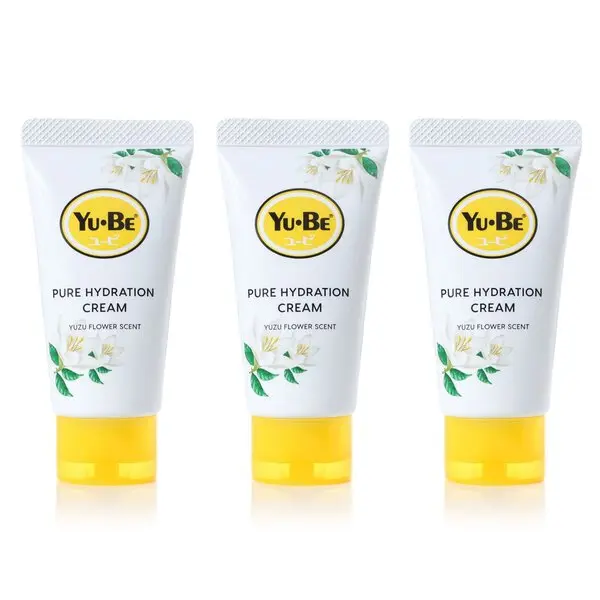 YU-BE, INC. Yuzu Pure Hydration Cream Trio - Yellow